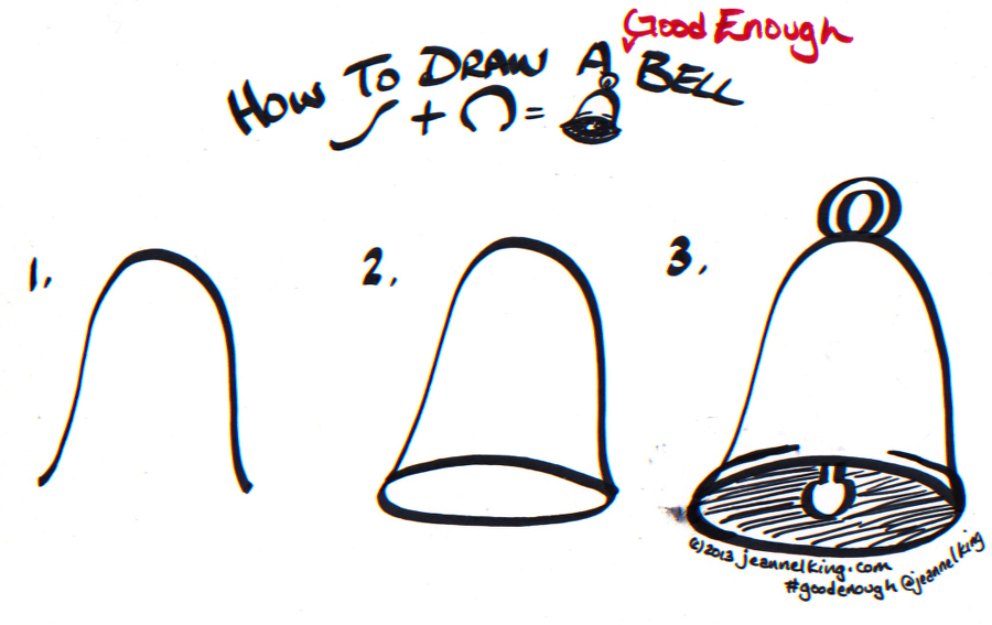 Jeannelking How To Draw A Good Enough Bell three Ways Jeannelking How To Draw A Good Enough Bell three Ways